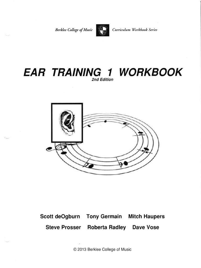Berklee Ear Training 1.. | PDF | Interval (Music) | Chord (Music)