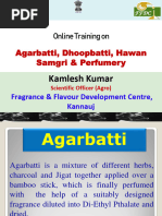 Agarbatti Manufacturing Process Explained | PDF | Incense | Perfumery