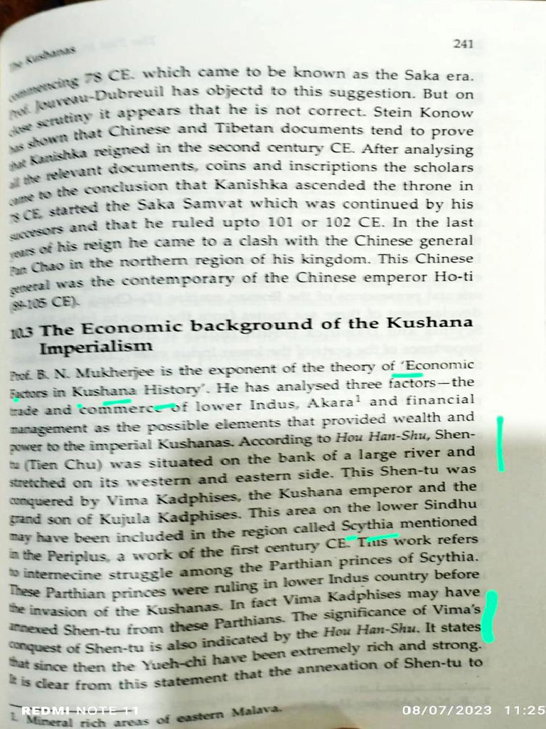 Economic Achievement of Kanishka | PDF