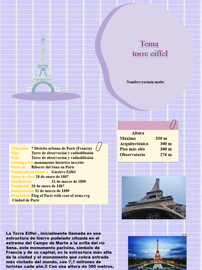 Torre Eiffel | PDF