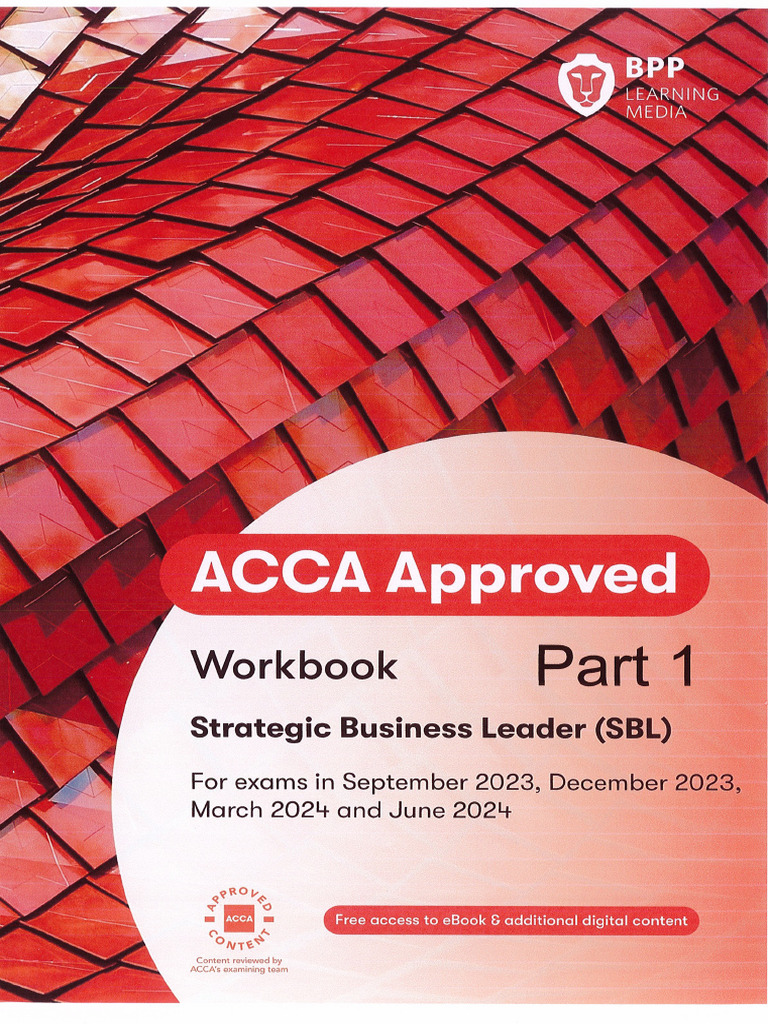 SBL Workbook (P1) | PDF