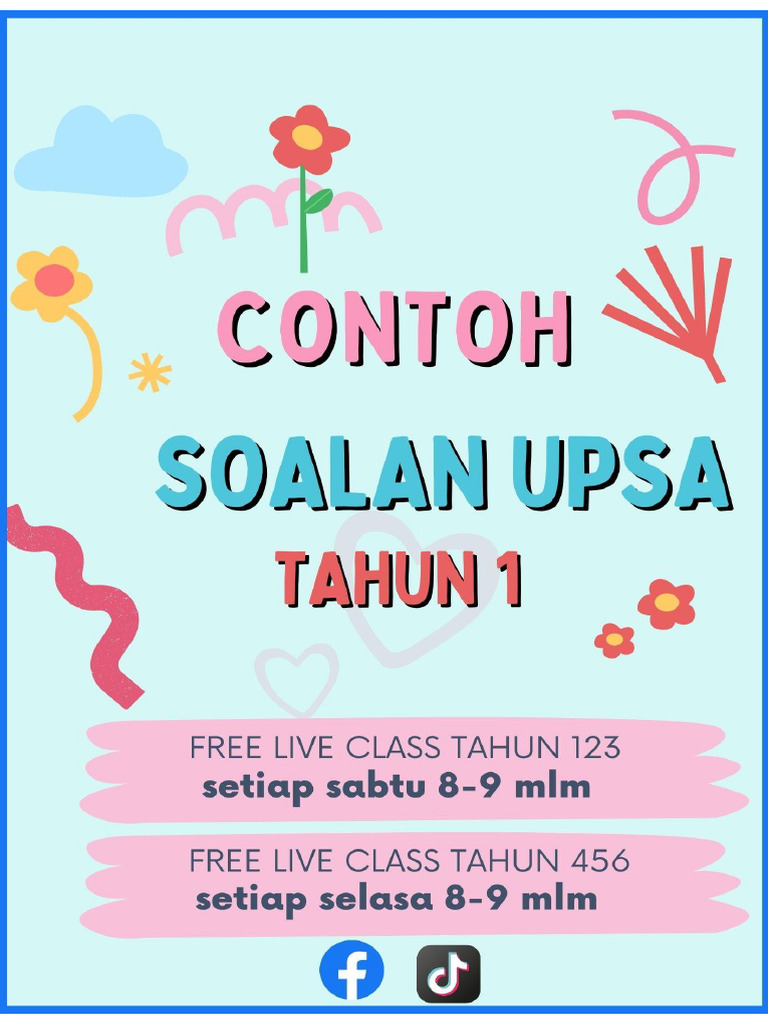 Bahan Kelas Matematik Online Tahun 1 & 2 | PDF
