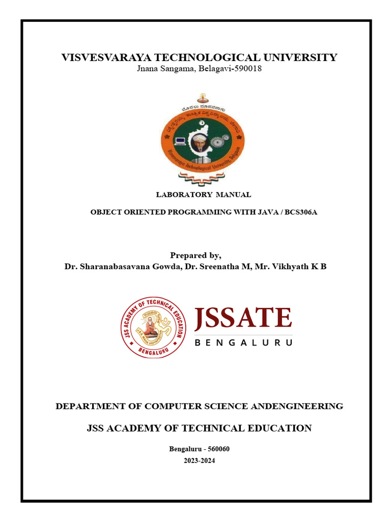 Java Lab Manual Bcs306a Pdf Method Computer Programming Class