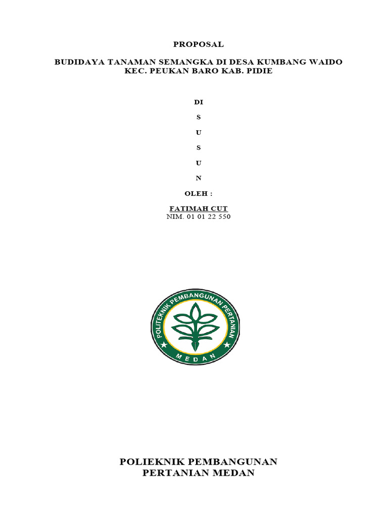 Proposal Budidaya Semangka | PDF