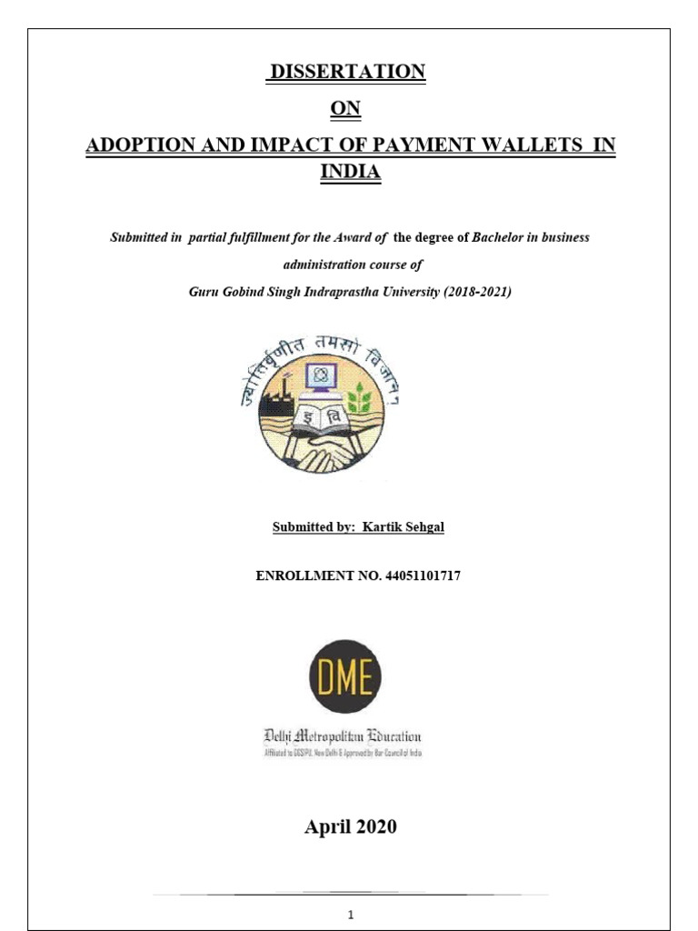 Bba Final Year Dissertation-Project-Report | PDF Bba Final Year Dissertation-Project-Report | PDF