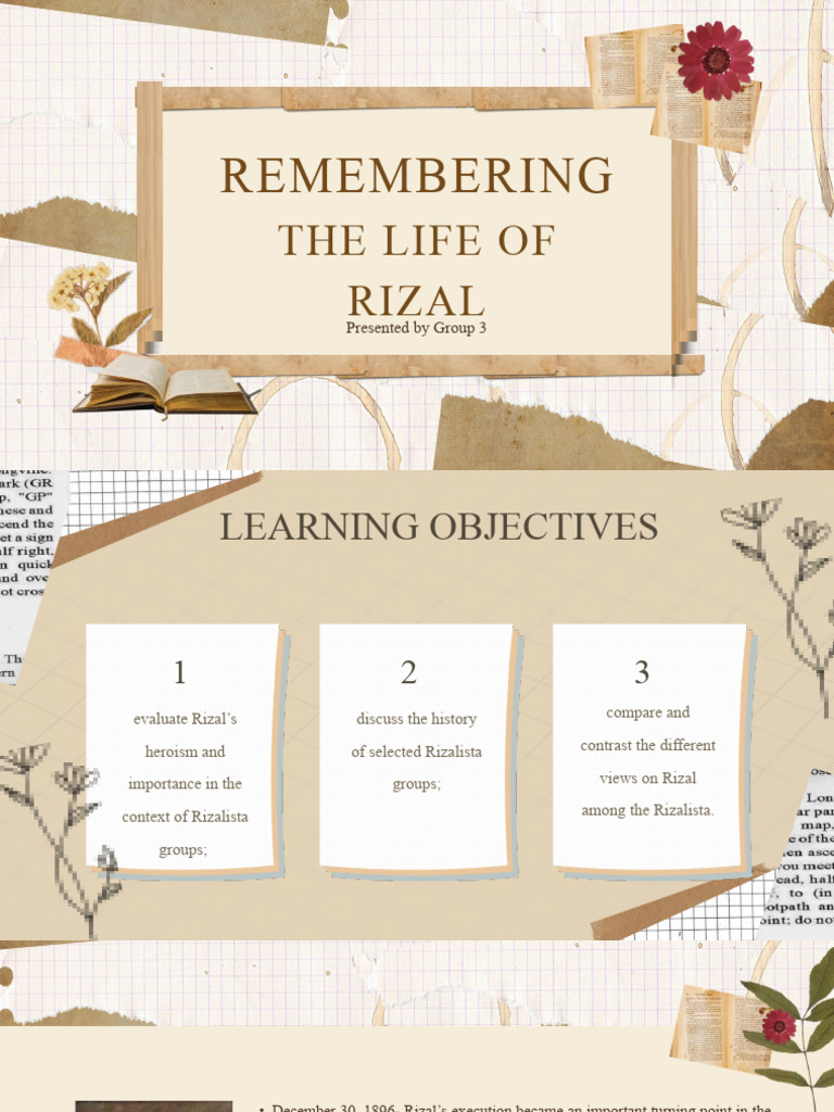 Brown Cream Scrapbook Reading Through Time Presentation | PDF | Philippines