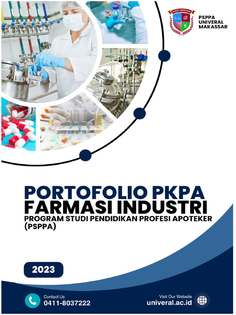 Univeral - Portofolio Praktek Kerja Profesi Apoteker | PDF
