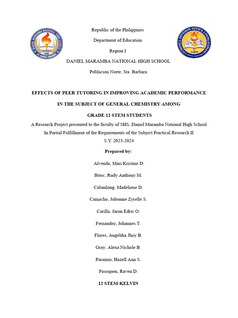 PR Final Group 3 | PDF | Learning | Teachers
