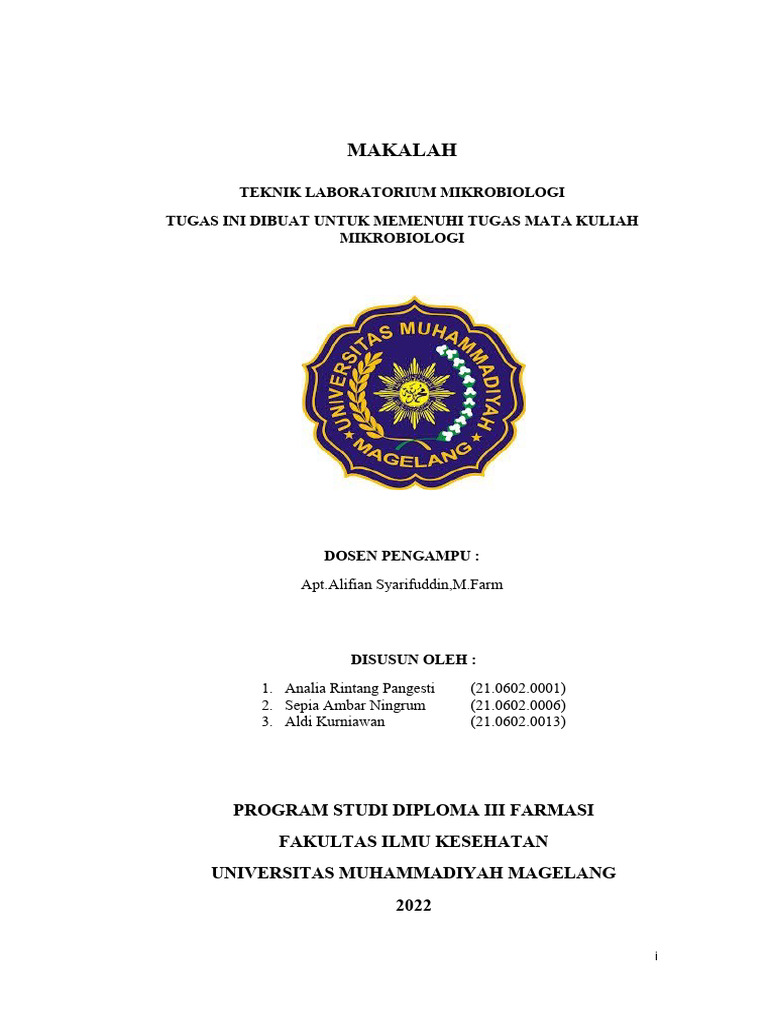 Makalah Kel 5 Mikrobiologi | PDF
