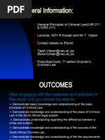 CRIMINAL LAW Study Guide Notes | PDF | Causation (Law) | Crimes