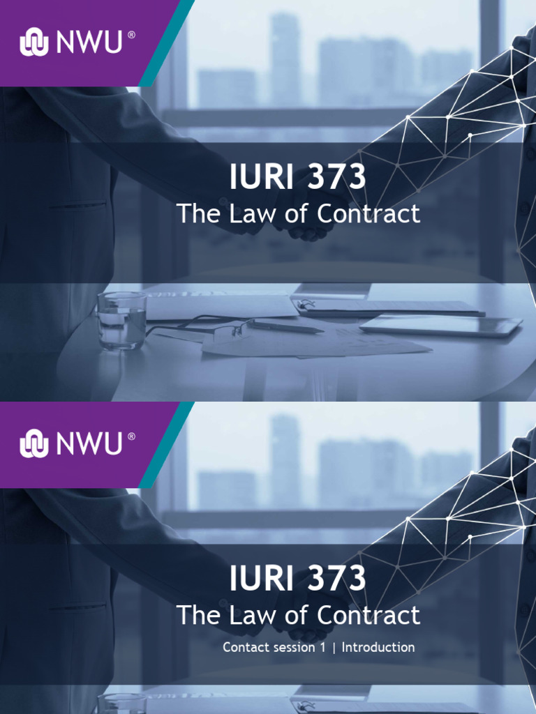 IURI 373 - SU1 - Contact Session 1 - 2024 - 2 | PDF