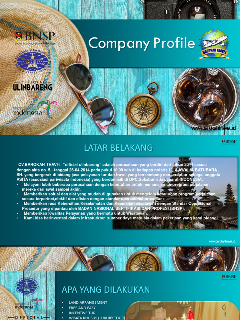 Company Profile CV Barokah 2024 | PDF