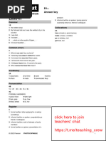 Speakout 3rd Edition B2 Workbook Keys | PDF | Sleep | Memory