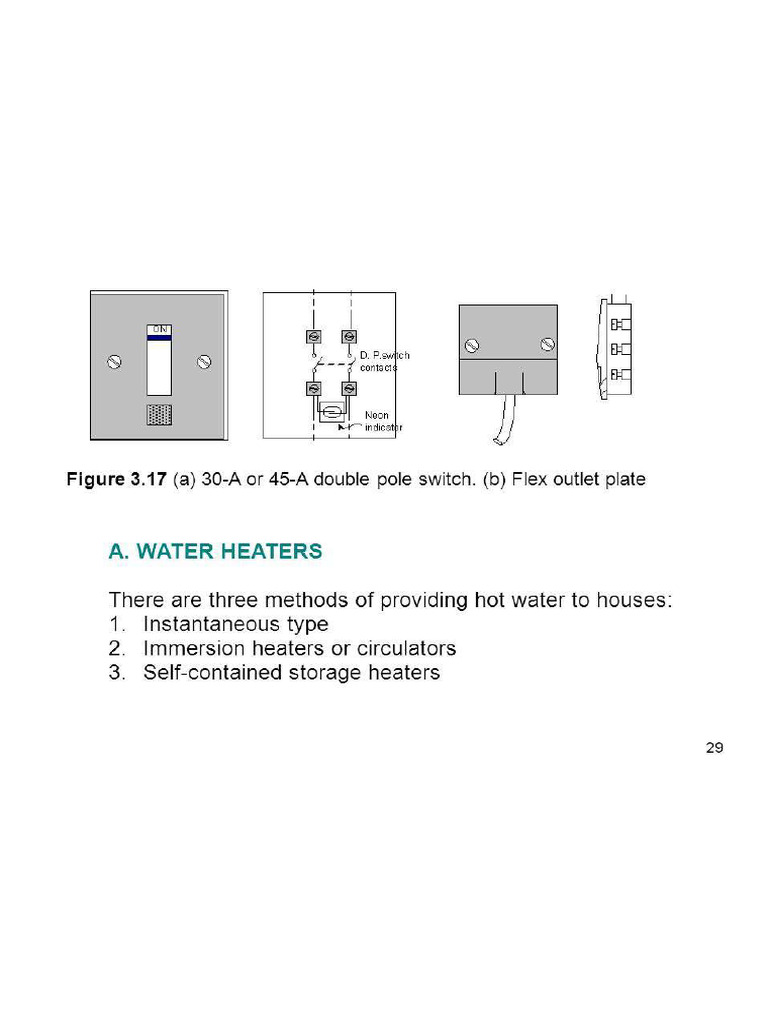 Electrical Water Heaters | PDF