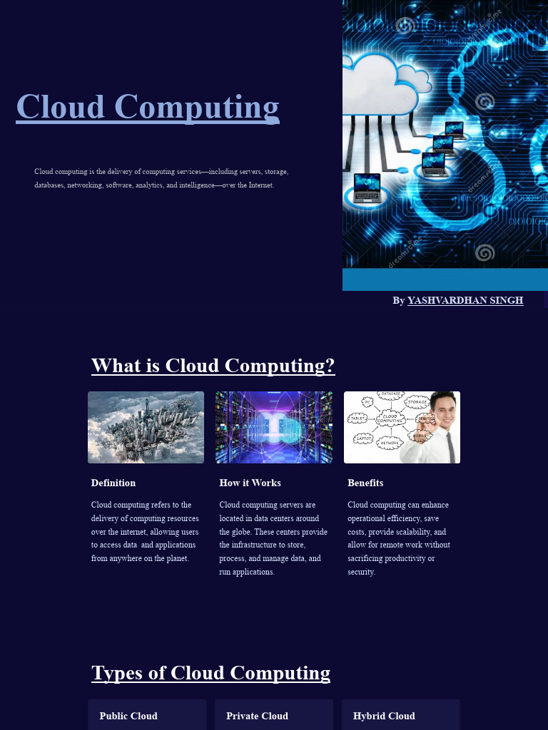 Cloud Computing | PDF | Cloud Computing | Computing