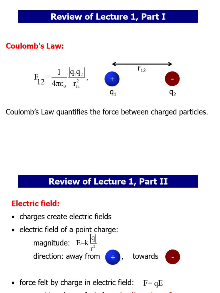 Electric Field from Charge Distributions | PDF | Electric Field | Force