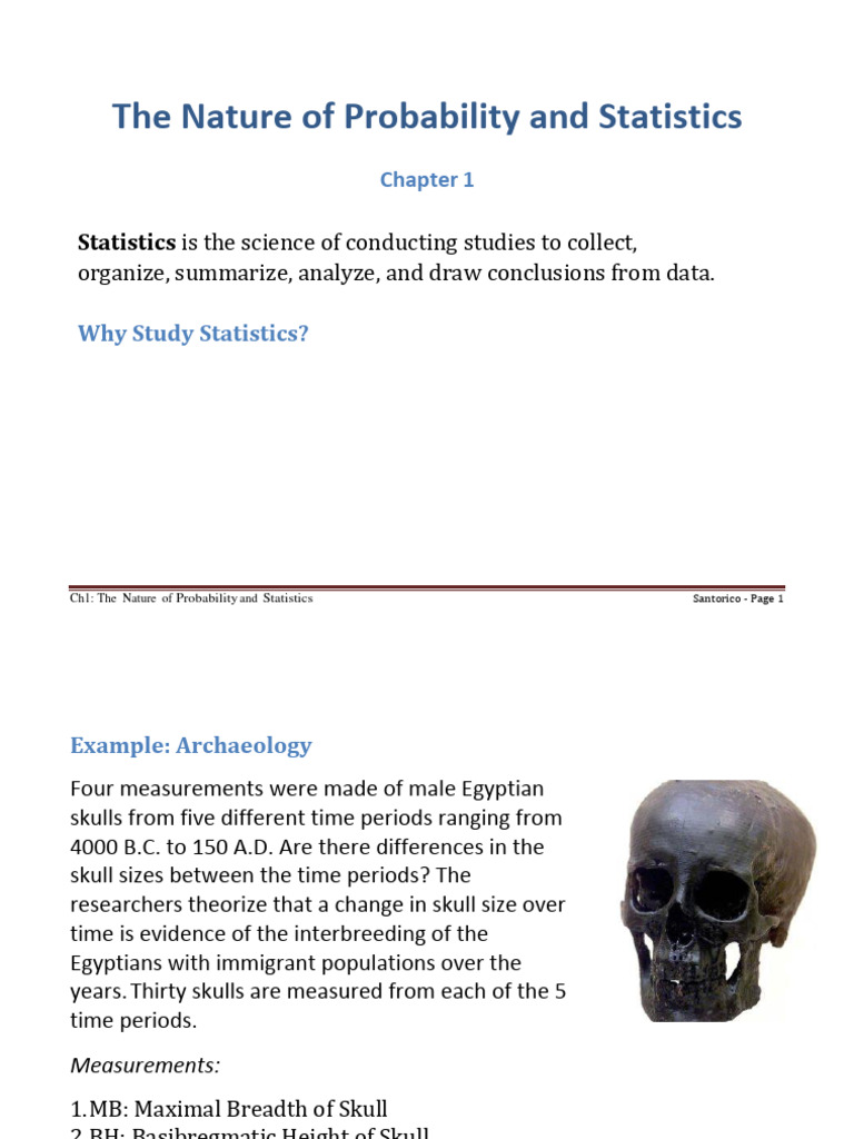 AMS-101-Nature of Statistics | PDF | Level Of Measurement | Statistics
