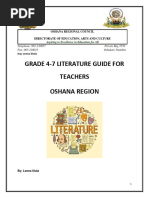 Grade 7 - Literature Study Guide | PDF | Poetry | Narrative