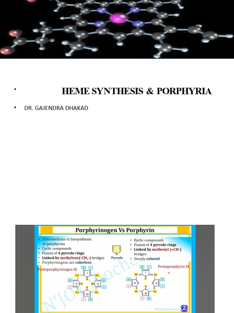 Heme Synthesis | PDF