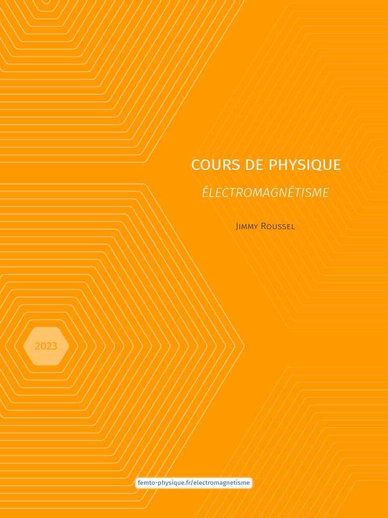 Cours Emag Complet | PDF | Électricité | Électron