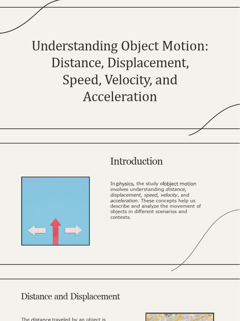 Speed | PDF | Velocity | Acceleration