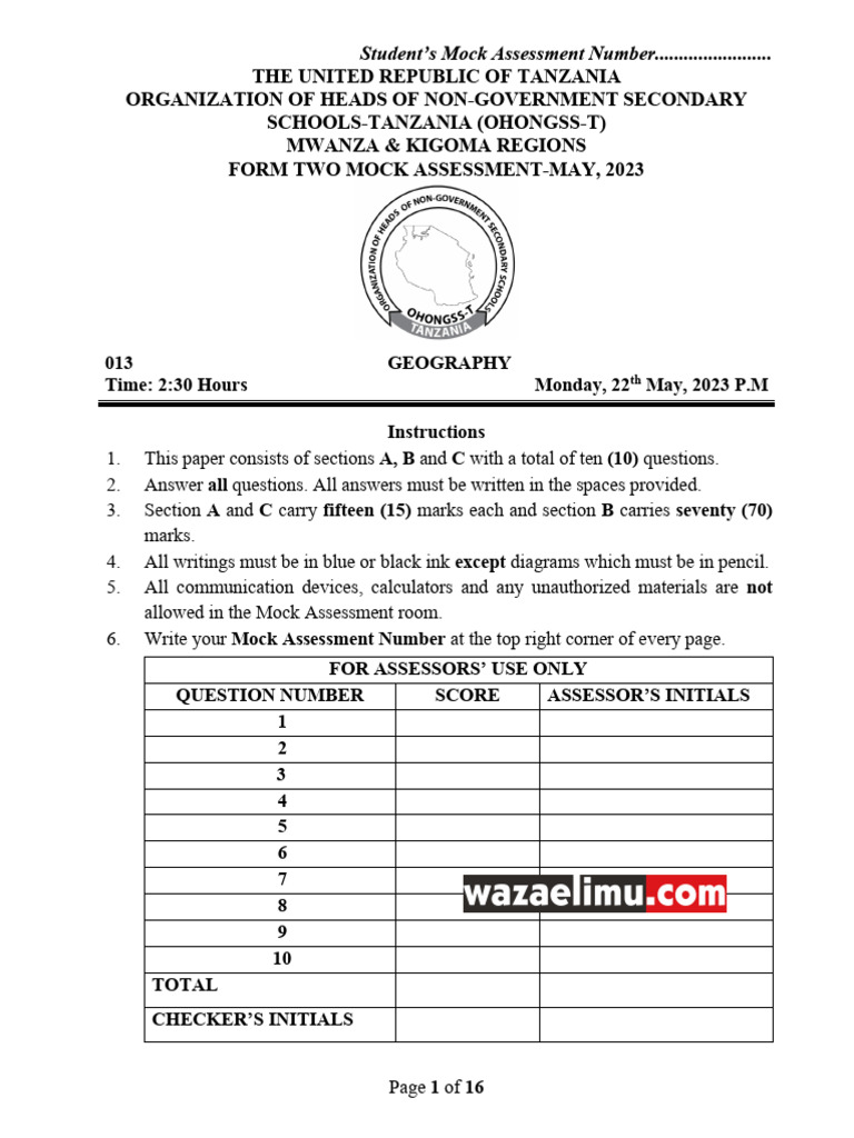 Geography f2 | PDF | Map | Geography