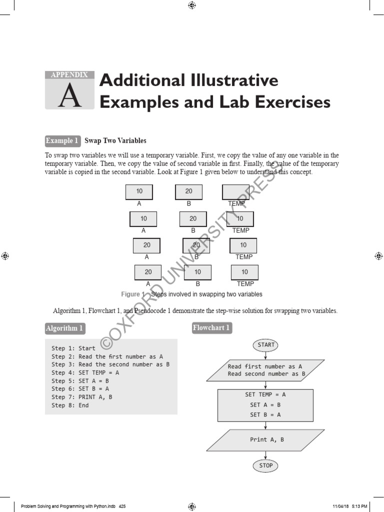 Additional Illustrative Examples and Lab Exercises | PDF | Computing ...