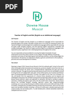 Matron Job Description and Responsibilities | PDF | Housekeeping ...