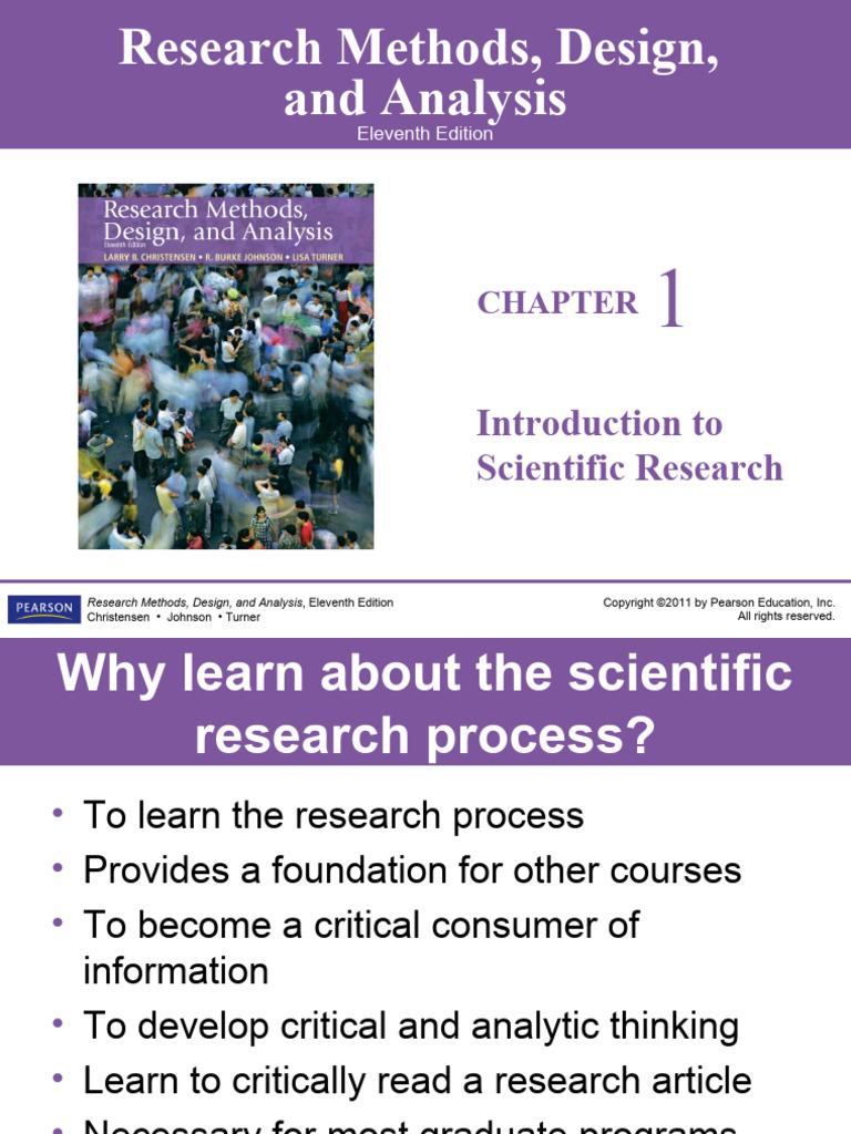 CH 01 Lecture | PDF | Scientific Method | Hypothesis