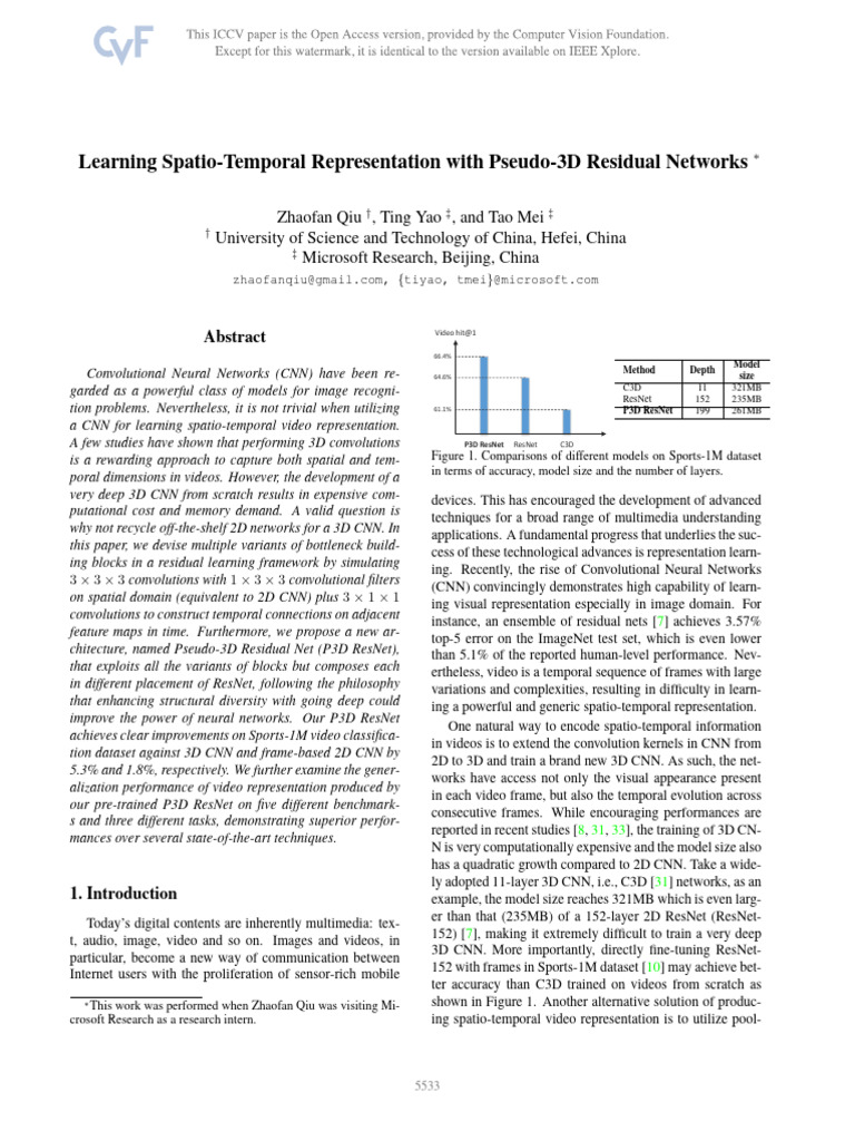 Qiu Learning Spatio-Temporal Representation ICCV 2017 Paper | PDF ... Qiu Learning Spatio-Temporal Representation ICCV 2017 Paper | PDF ...