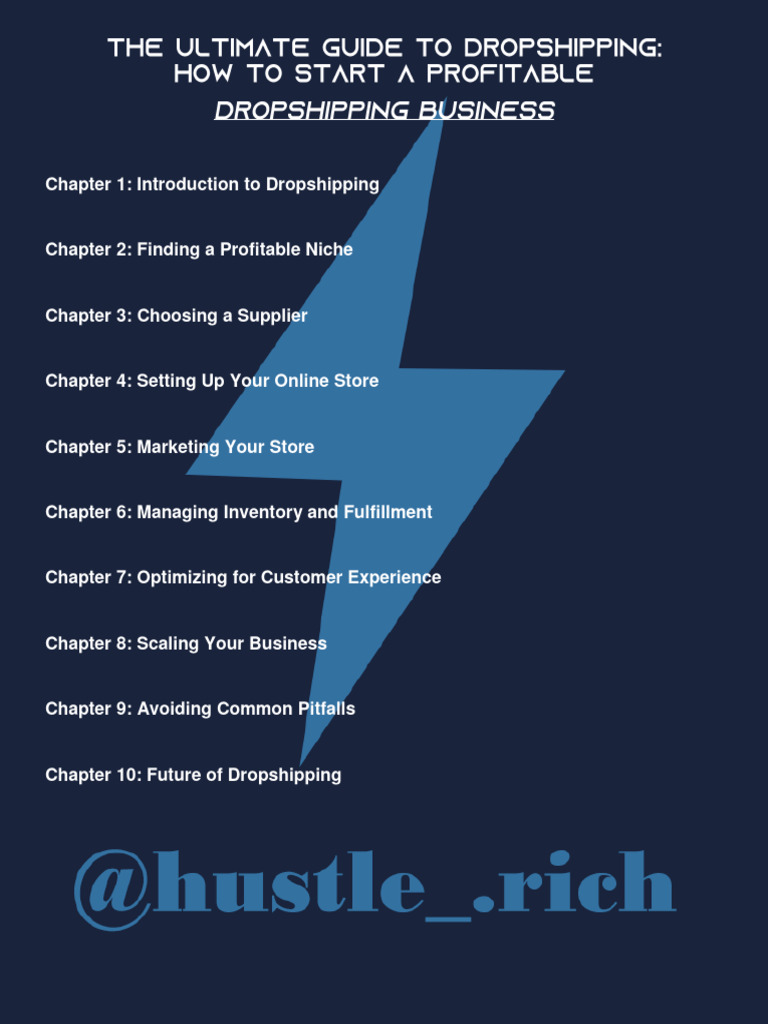 DropShipping Guide | PDF | Marketing | E Commerce