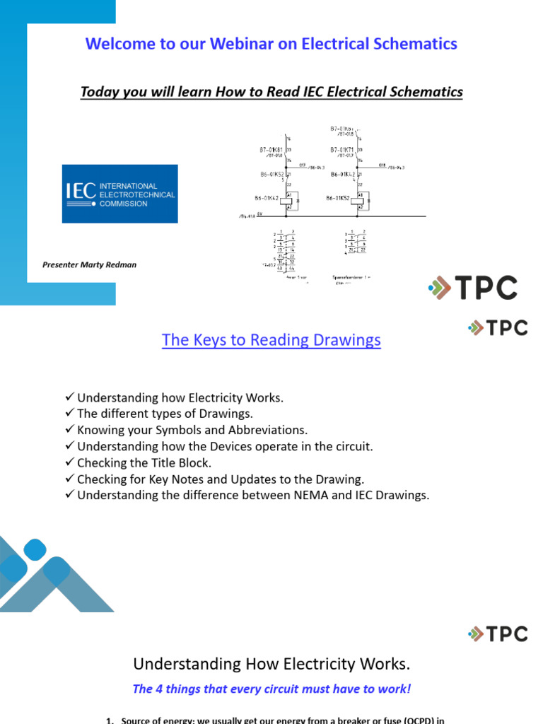 How To Read Your International (IEC) Style Electrical Schematics | PDF ...
