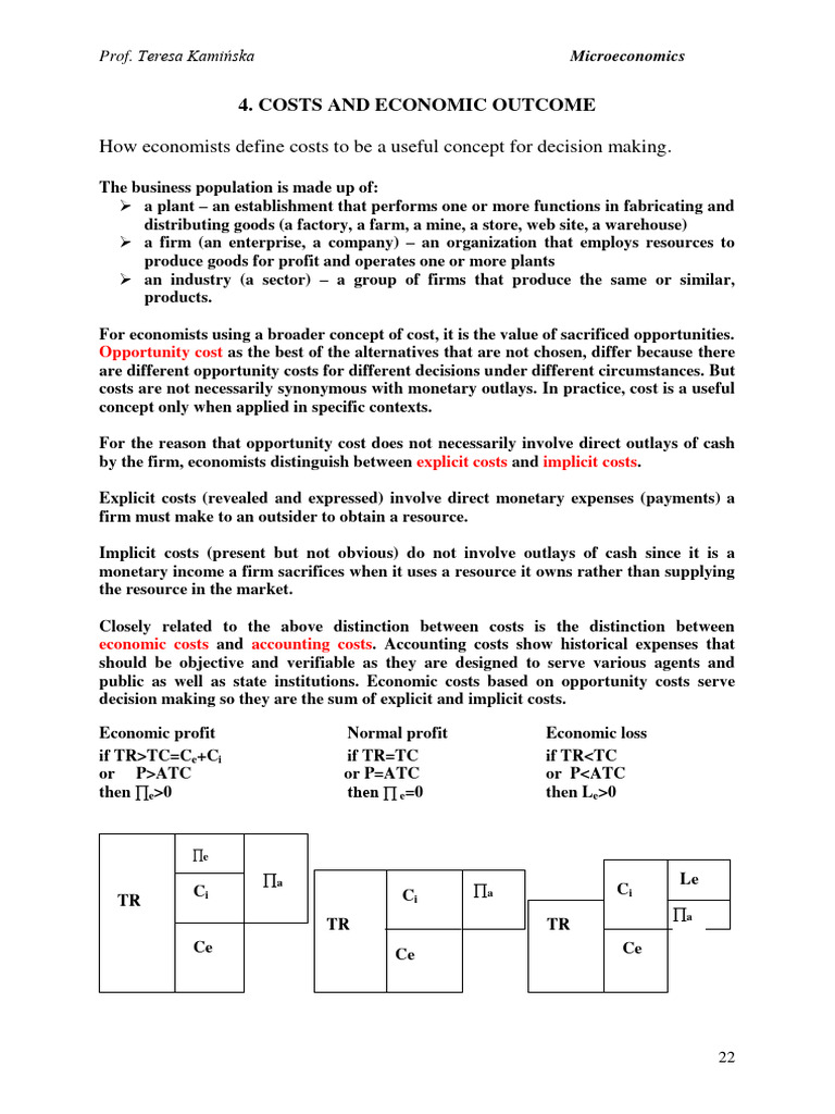 Microeconomics for Business Students | PDF | Opportunity Cost | Cost
