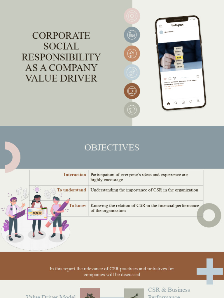 CSR Report | PDF | Corporate Social Responsibility | Sustainability