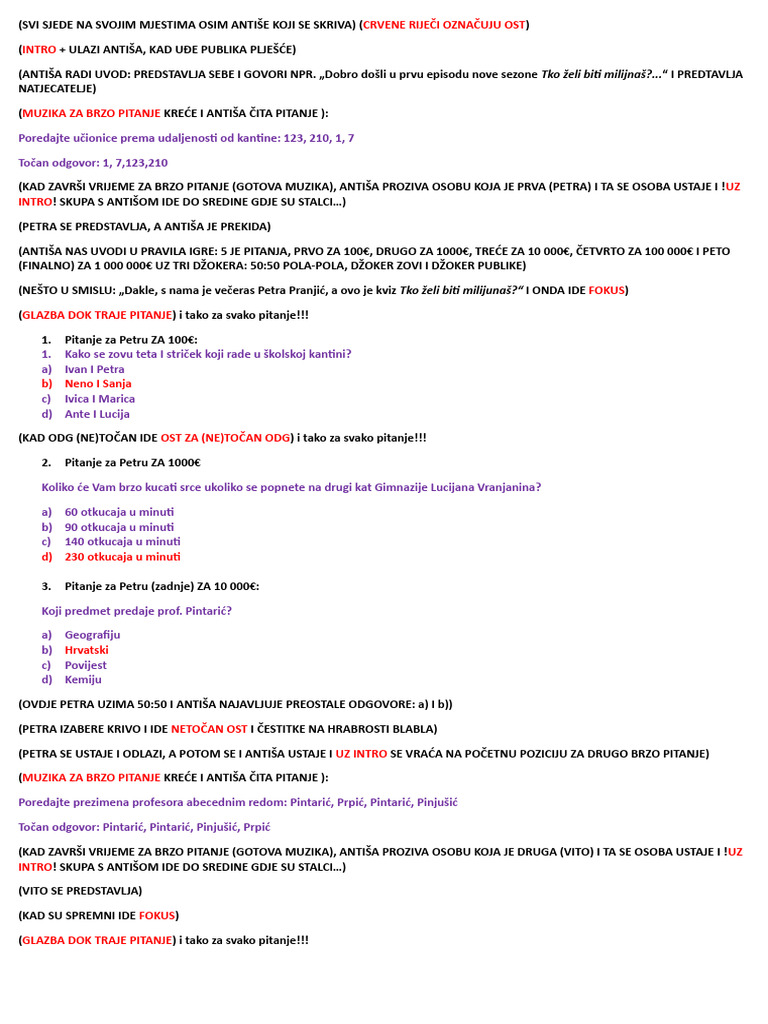 MILIJUNAŠ | PDF