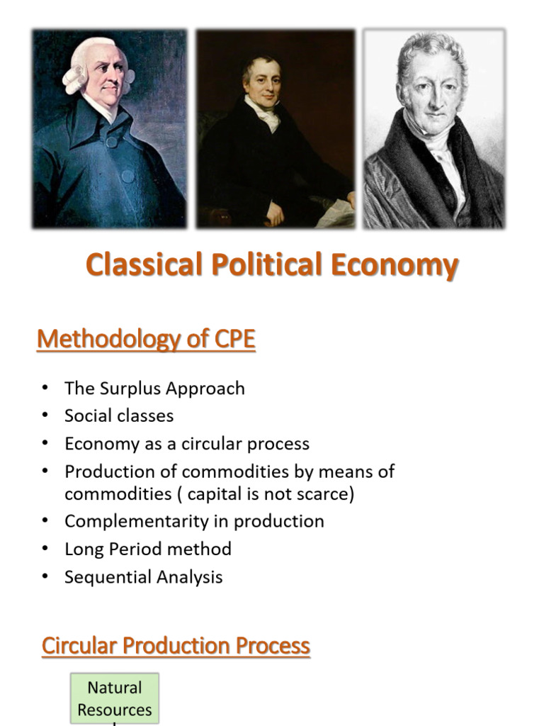 Classical Political Economy Overview | PDF
