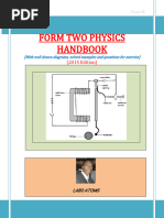 Form 3 Physics Book PDF | PDF