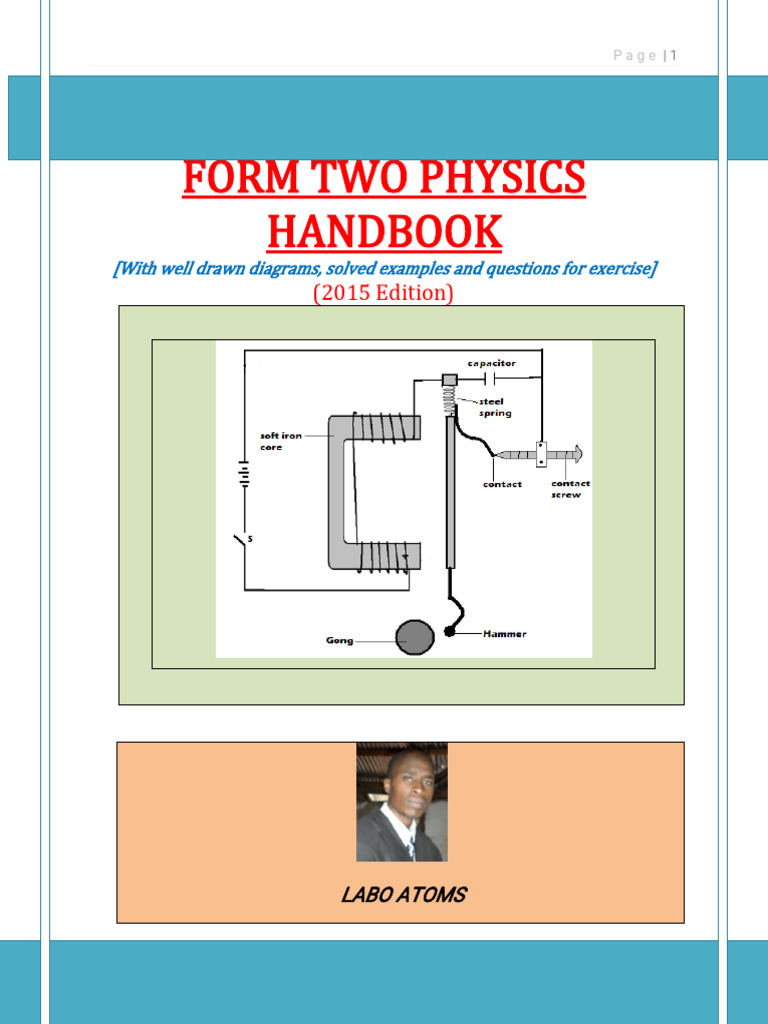 Form 2 Physics Handbook | Download Free PDF | Physical Sciences ...