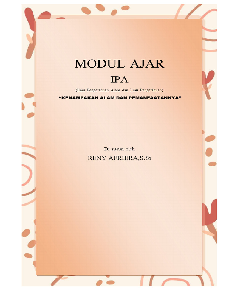 Modul Ajar Kurikulum Merdeka Kelas 3 Sd Pdf