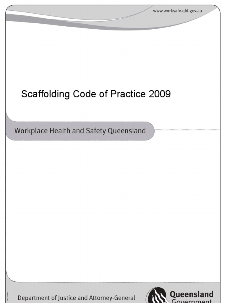 Scaffolding Code2009 | Scaffolding | Occupational Safety And Health