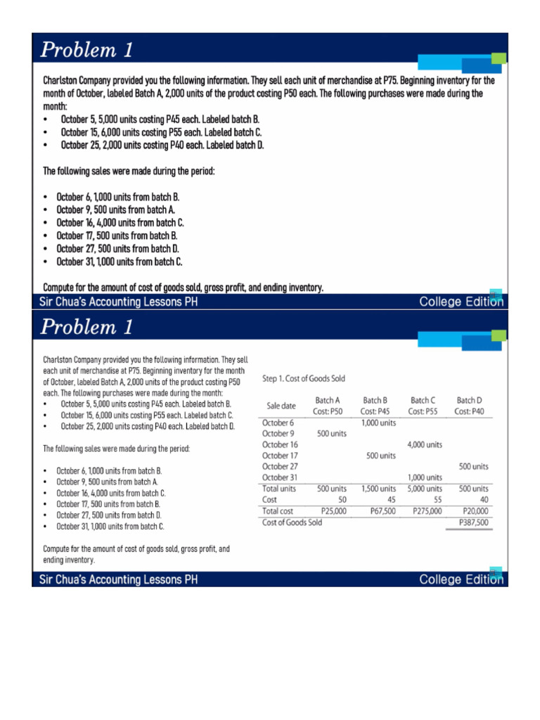 Chapter 11 Inventory Cost Flow | PDF