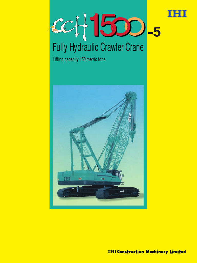 CCH 1500 | Download Free PDF | Crane (Machine) | Engines