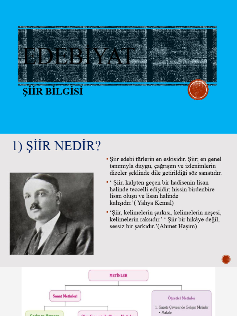 Edebiyat Proje Ödevi | PDF