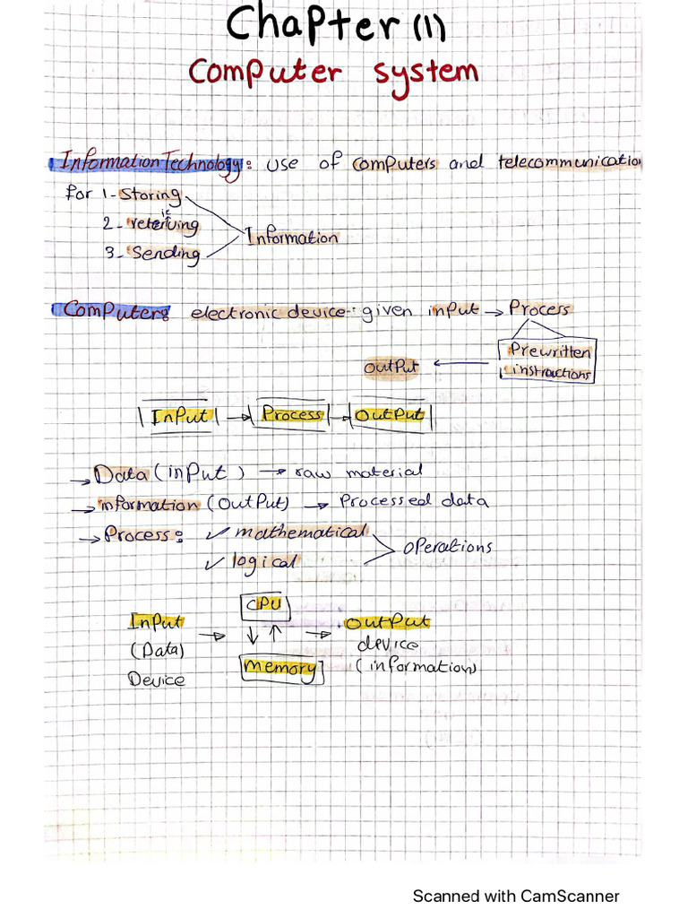 Chapter 1 Computer System | PDF