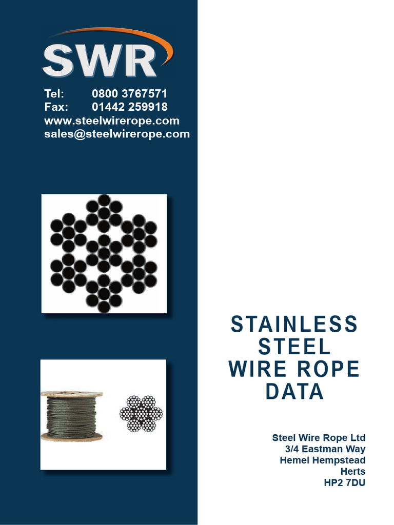 Ss Wire Rope | PDF