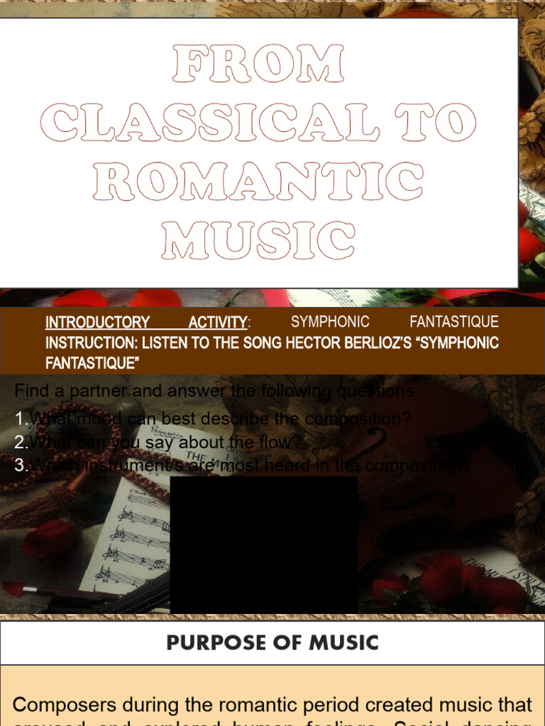MUSIC - Dec. 4-5. From Classical To Romantic Period | PDF | Robert ...