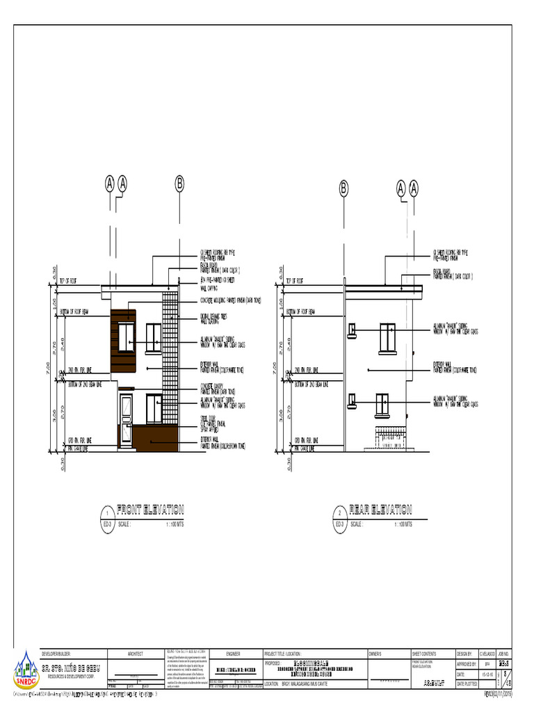 Bernice Model House - Rev 3 - A3 | PDF