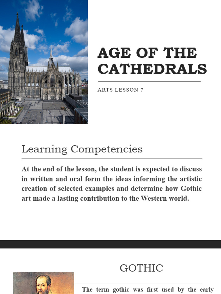 Understanding Gothic Cathedrals | PDF | Gothic Architecture ...