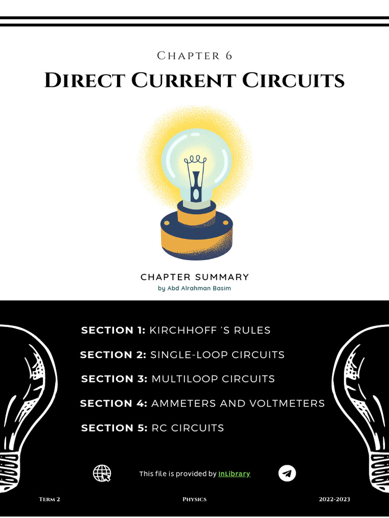 Physics - Chapter 6 - Summary - G12 - ADV - 2022-2023 | PDF ...
