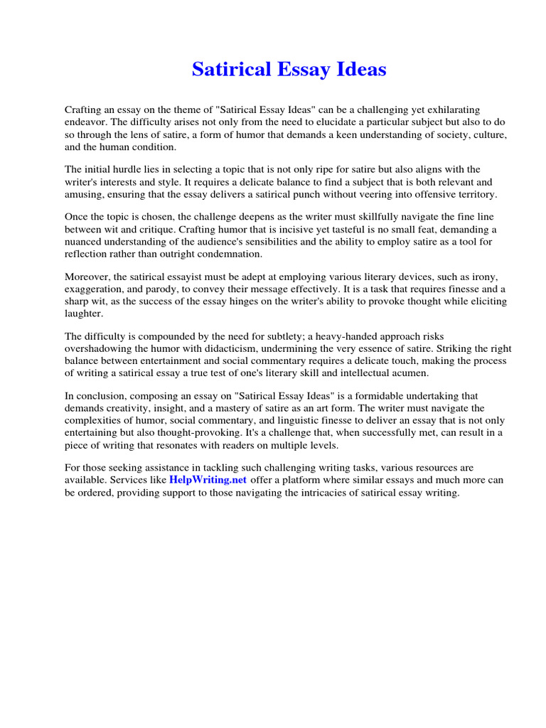 satirical-essay-ideas-pdf-sphinx-sculpture